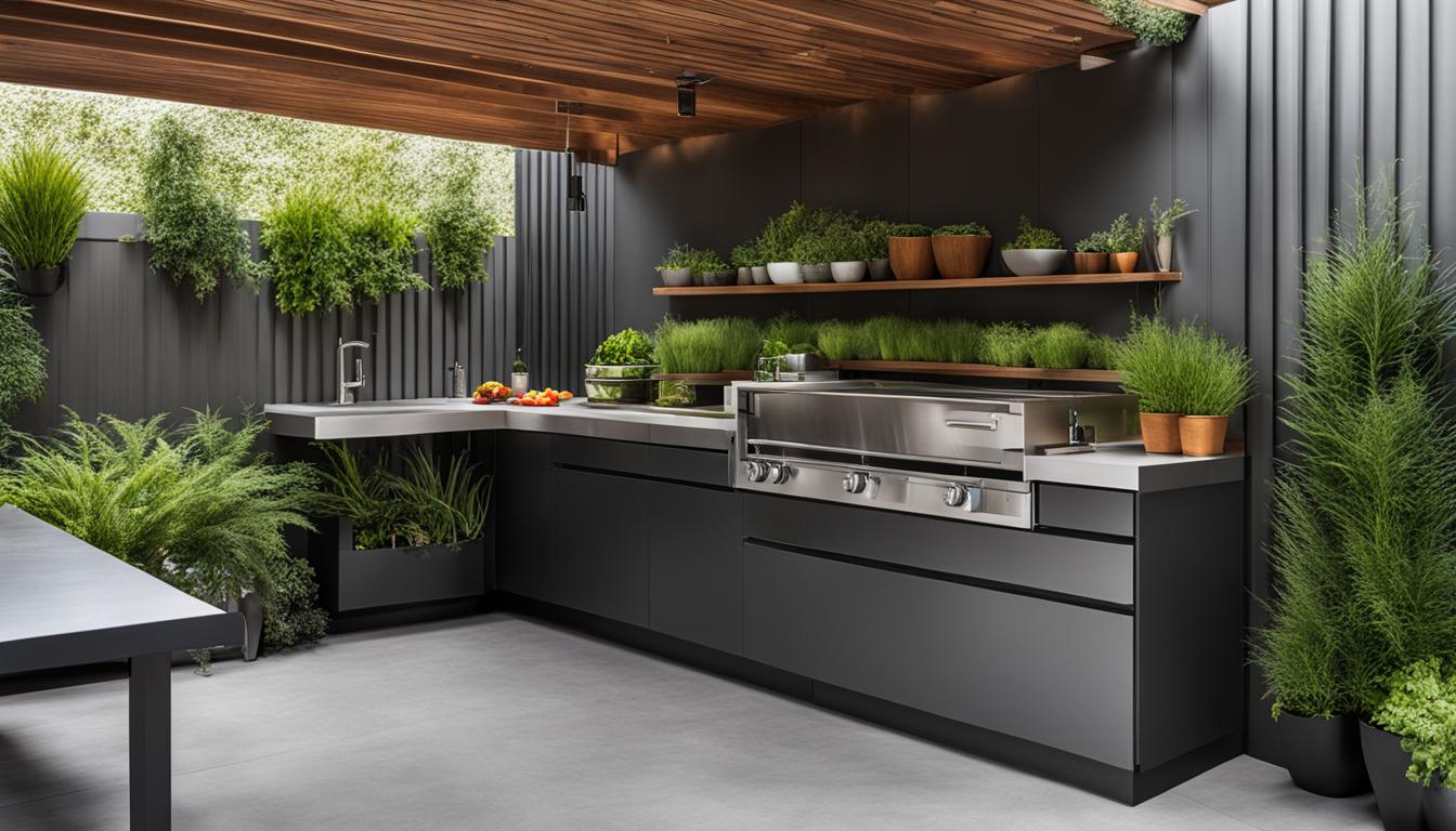 Maximizing Space in Small Outdoor Kitchens