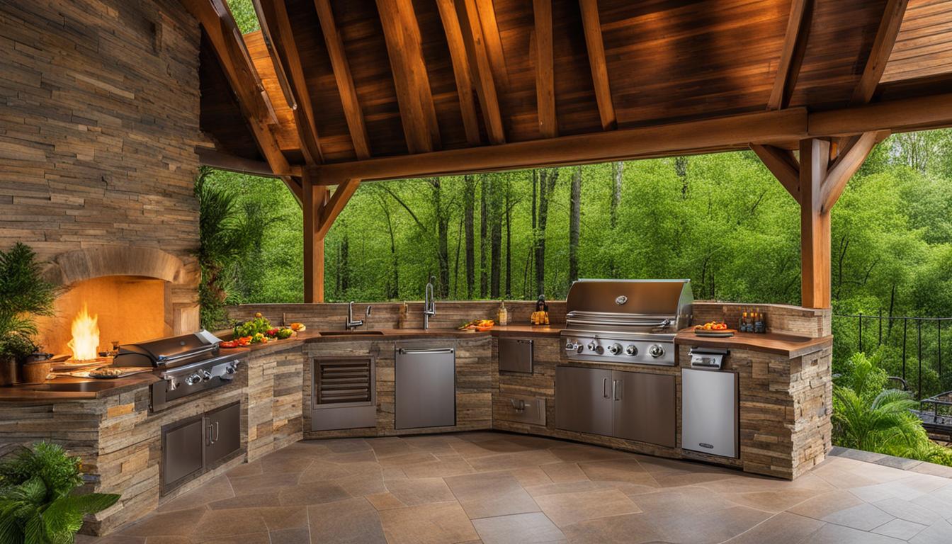Designing a Rustic Outdoor Kitchen: Bringing Nature to Your Space