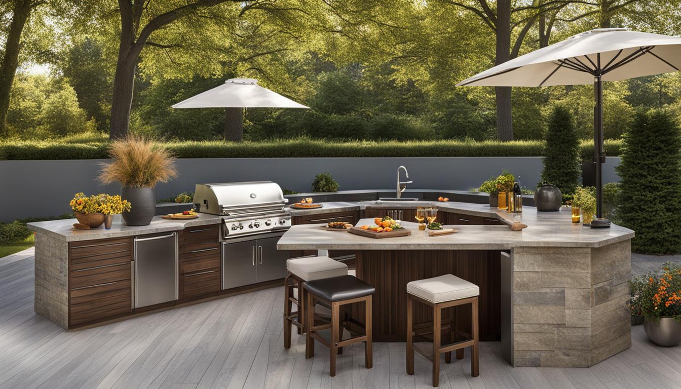 Building an Outdoor Kitchen Island: Functionality and Style